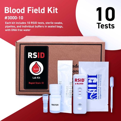 RSID™ Field Kit for Human Blood - Independent Forensics of IL